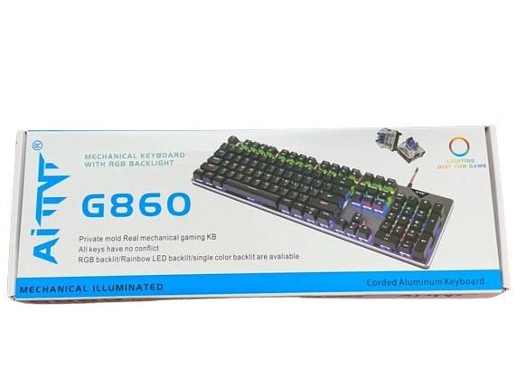 AITTVT G860 keyborad mechanical | ميجا تيك Mega Tech